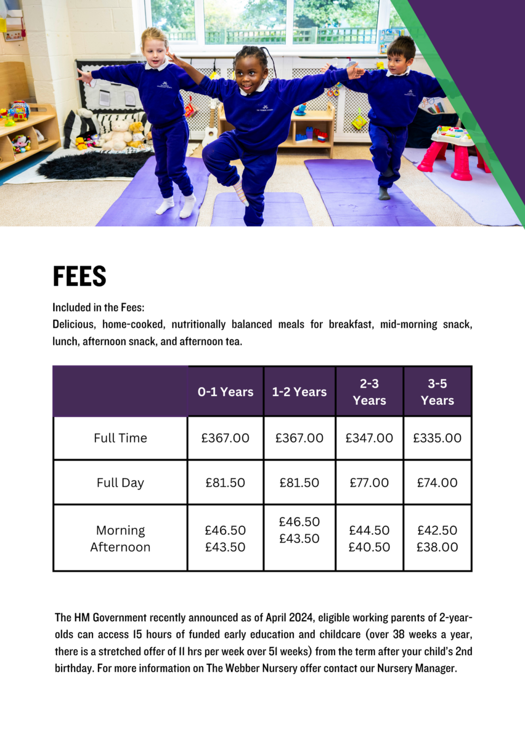The Webber Independent School | Fees | Milton Keynes School | The ...